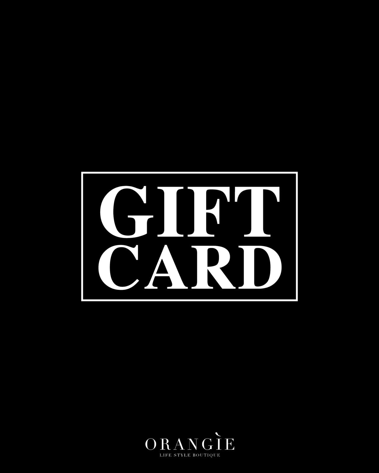 Orangie Gift Card